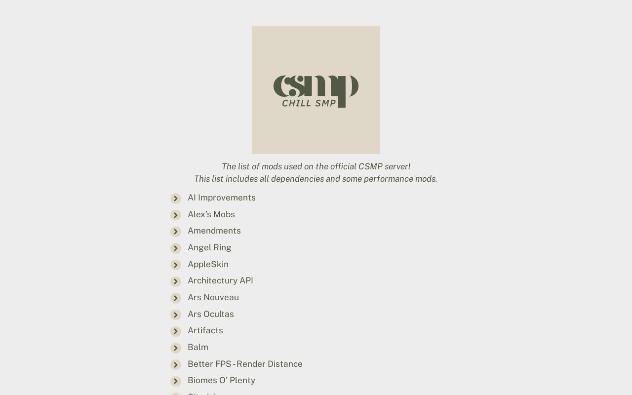 CSMP Mod List